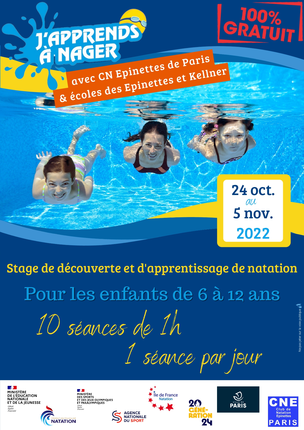 CNE Paris - Club de Natation des Epinettes de Paris